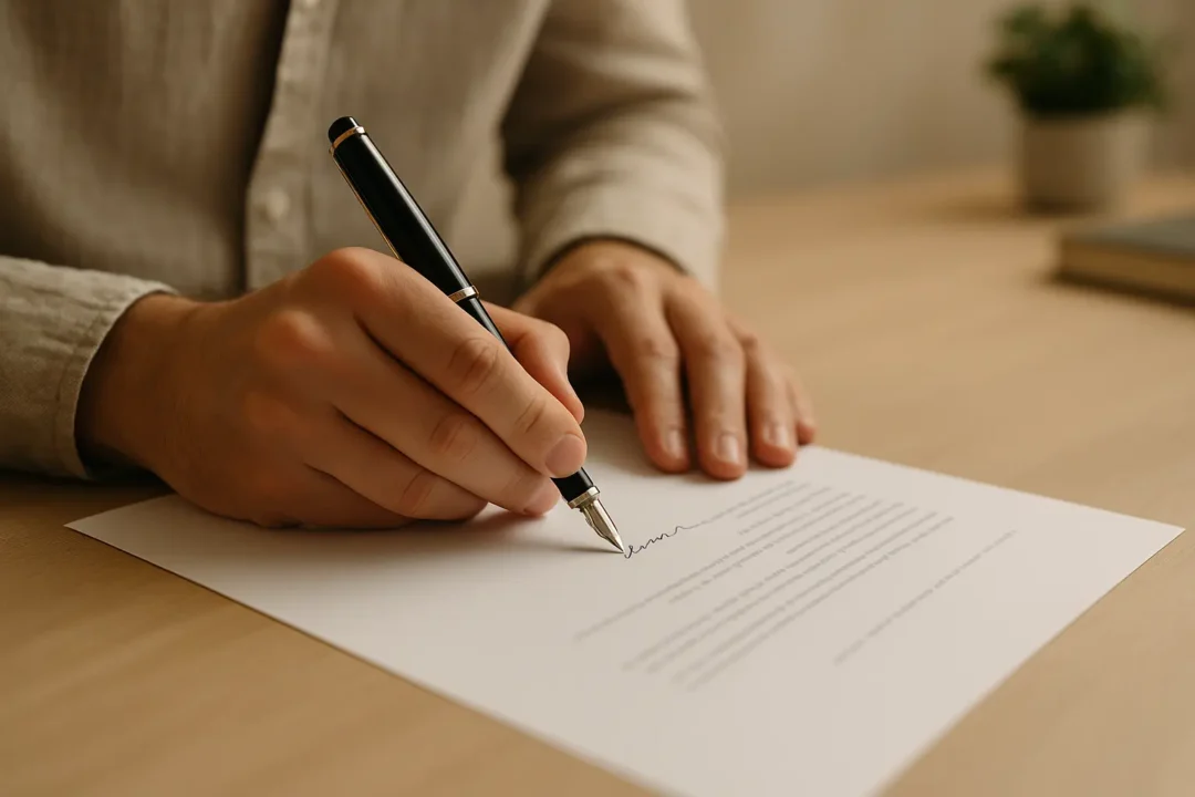 Testament olographe modèle gratuit simple & valide 2025